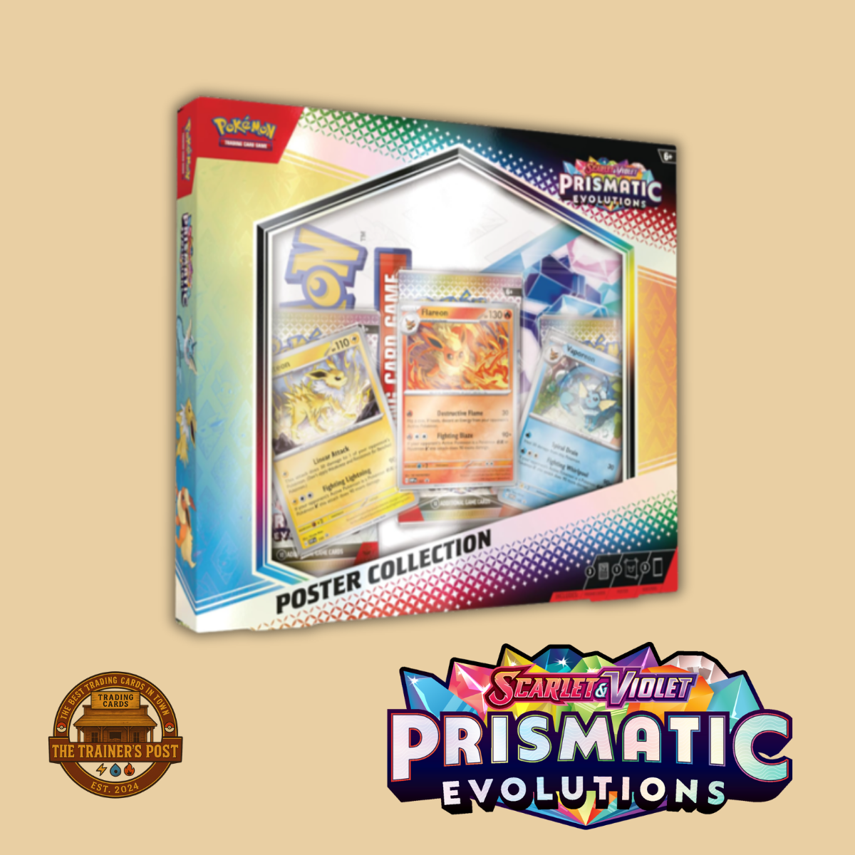 Prismatic Evolutions: Poster Collection – The Trainer's Post